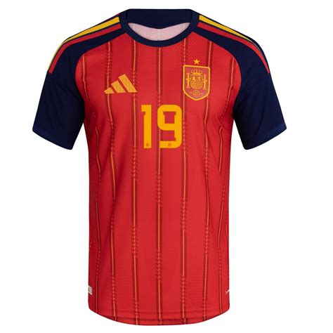 Spain National Team 2026 2027 Fifa World Cup Home Jersey Collector