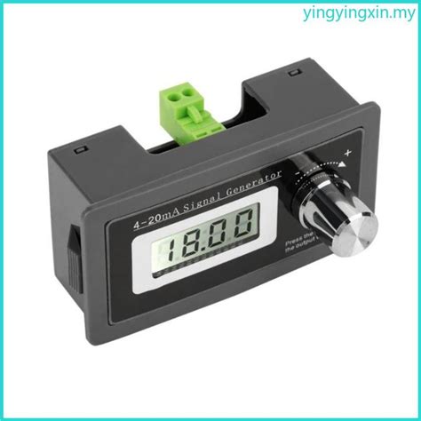 Yin Adjustable Pwm Pulse Wave Current Analog Simulator Signal Generator2 Wire 4 20ma Shopee