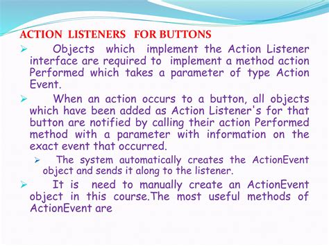 Gui Components In Java Pptx Programming Languages Computing