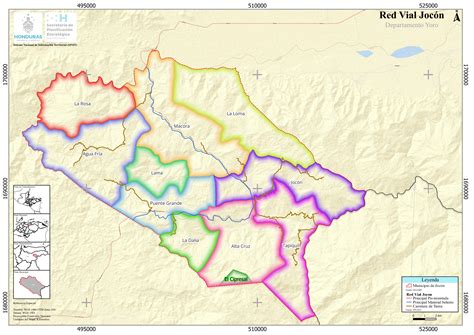 1805 Jocón Sistema Nacional De InformaciÓn Territorial De Honduras