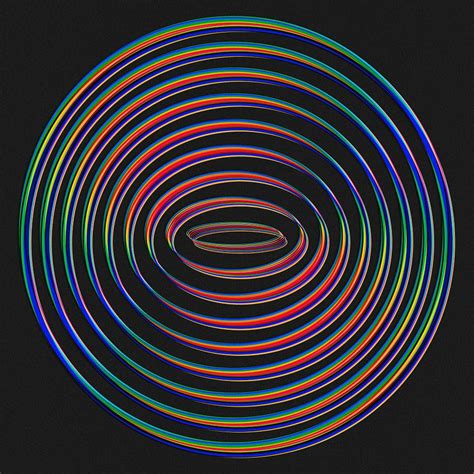 검은색 배경에 여러 가지 색상의 선 원 사진 Unsplash의 무료 둥근 이미지