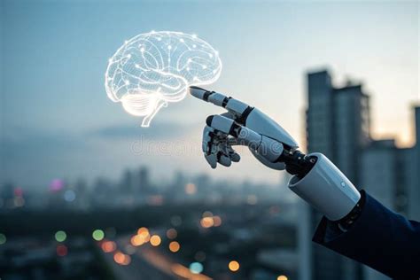 Symbolizing Ai A Visual Representation Of Artificial Intelligence And Its Impact Stock