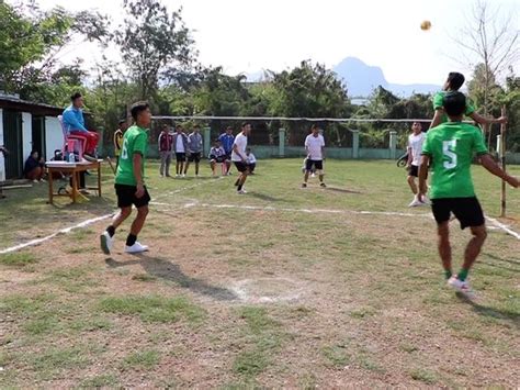 ဟိုပန်၌ ၇၈ နှစ်မြောက် တပ်မတော်နေ့အထိမ်းအမှတ်အကြို ပိုက်ကျော်ခြင်းနှင့် ဘောလီဘော အားကစားပြိုင်ပ