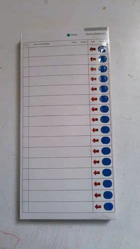 1 Button Demo Evm Voting Systems At Rs 80piece Voting Systems In Pune Id 2853464645412