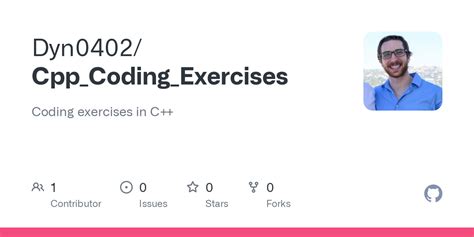 github dyn0402 cpp coding exercises coding exercises in c