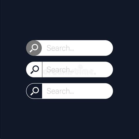 Search Bar With Icon And Placeholder Html Template Element User
