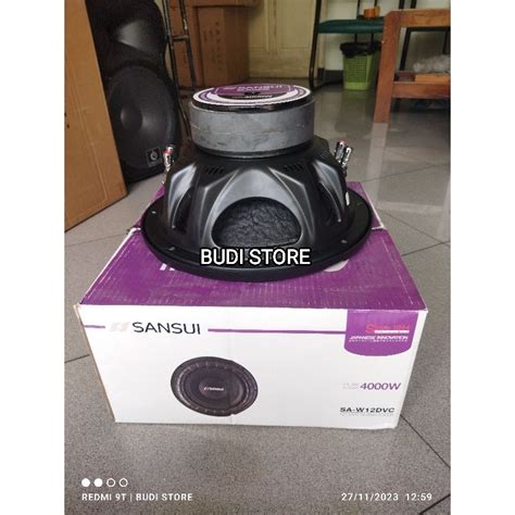 Jual Subwoofer Sansui Double Magnet Shopee Indonesia