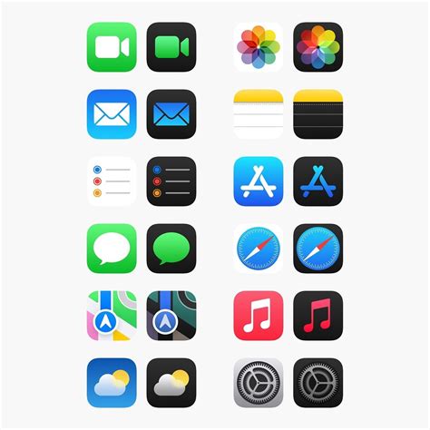 apple design hub on instagram ios 18 light vs dark icons apple
