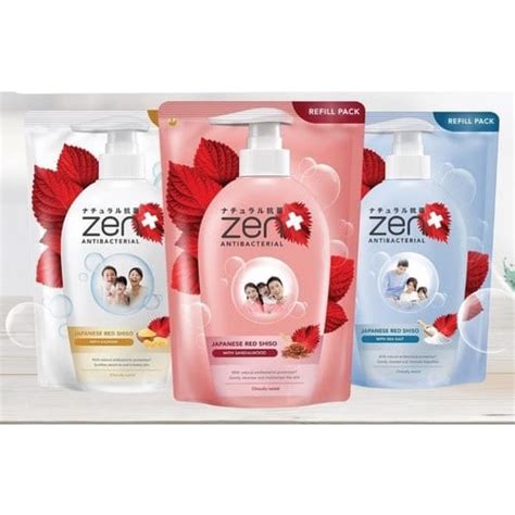 Jual Sabun Mandi Cair Zen Antibacterial 450 Ml Shopee Indonesia