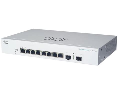 Cisco Designed Business Cbs220 8fp E 2g Smart Switch 8 Port Ge Full