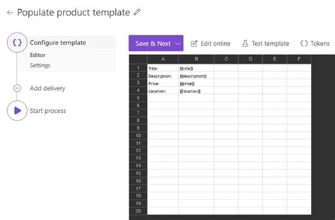 Populate Excel Template Using Power Automate And Office Scripts