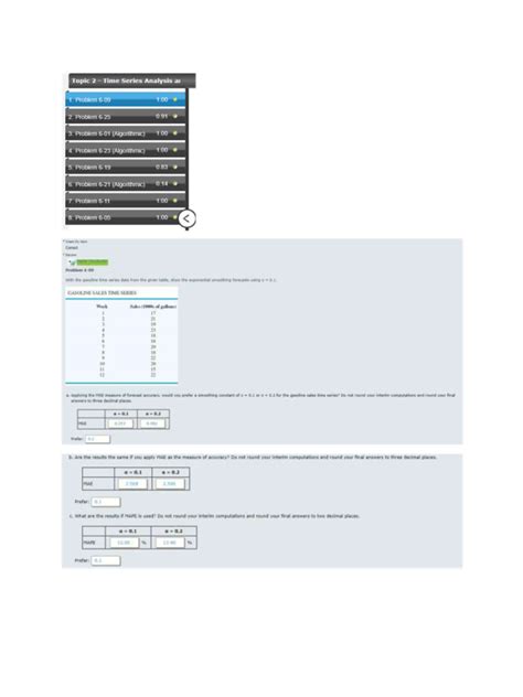 Bus 660 Topic 2 Time Series Analysis And Forecasting Homework Course Resources