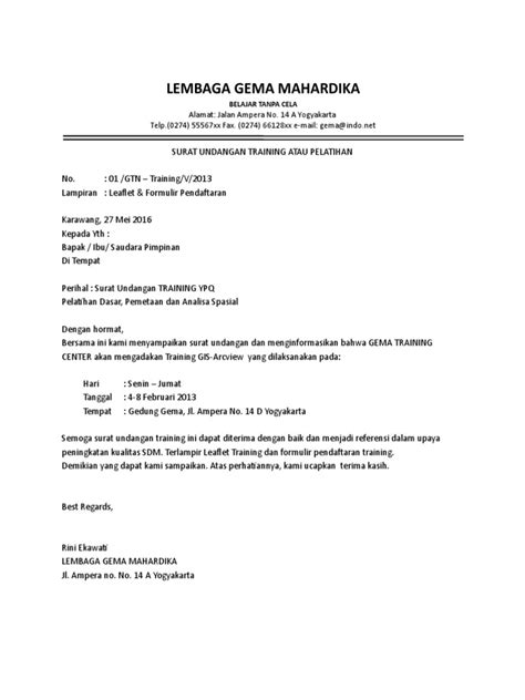 Halaman Unduh Untuk File Contoh Surat Invitation Yang Ke