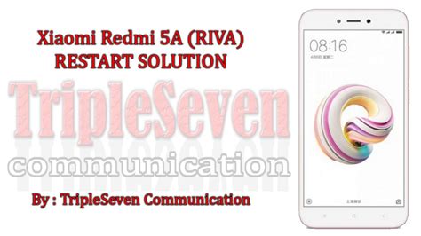 Xiaomi Redmi 5A Restart Solution YouTube