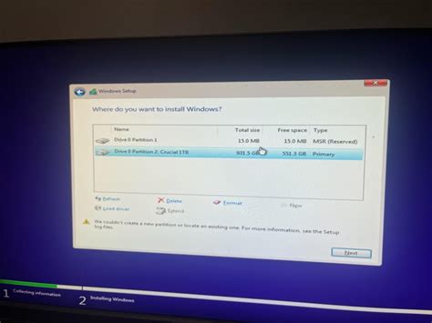 Couldnt Create A New Partition Or Locate An Existing One Rpchelp