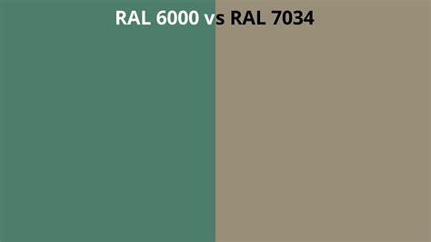 Ral 6000 Vs 7034 Ral Colour Chart Uk