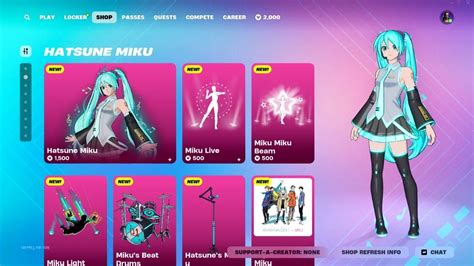 How To Get Hatsune Miku Skin In Fortnite Videogamer