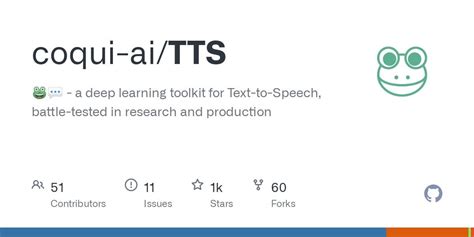 coqui a deep learning toolkit for text to speech battle tested in research and production