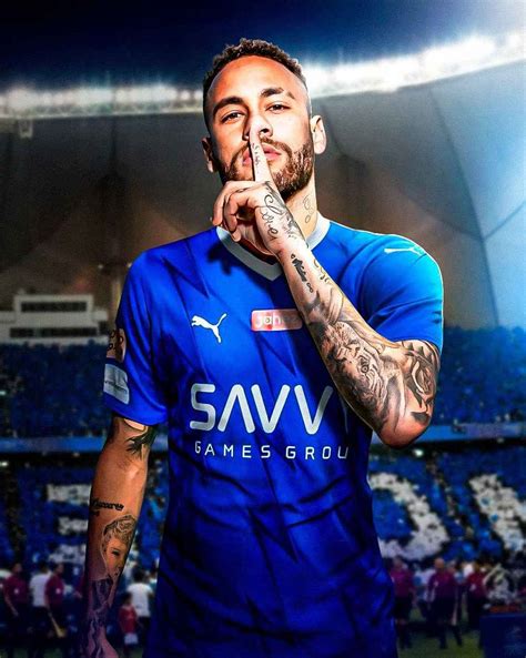 صور نيمار دا سيلفا مع الهلال السعودي 2023 مجلة زينة