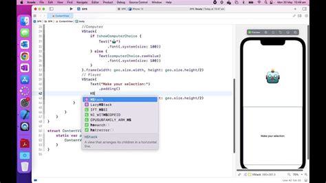 Swiftui Scissors Paper Rock Youtube