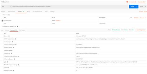 Oauth 20 Calling Customer Service Results In 401 Unauthorized Stack Overflow