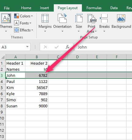 How To Have Two Header Rows In Excel Table Basic Excel Tutorial