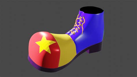 🎃 Halloween Circus Carnival Animatronic Replacement Clown Shoes Boots