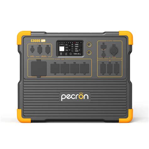 Pecron E3600 Lfp 3 600w 3 072wh Portable Power Station Choose Cust Shopsolar Complete