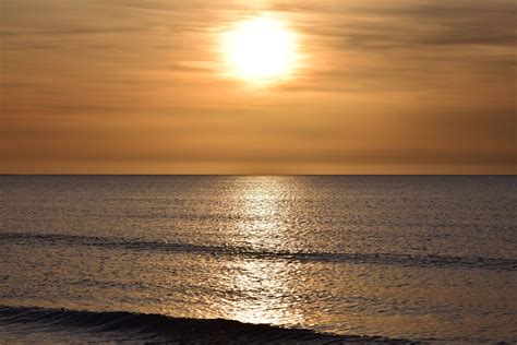 무료 사진 태양 바다 해변 바다 일몰 일출 모래 하늘 물