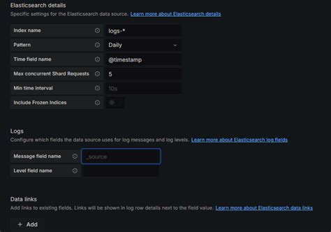 Grafana Elasticsearch Dashboard Variable Does Not Provide Any Results