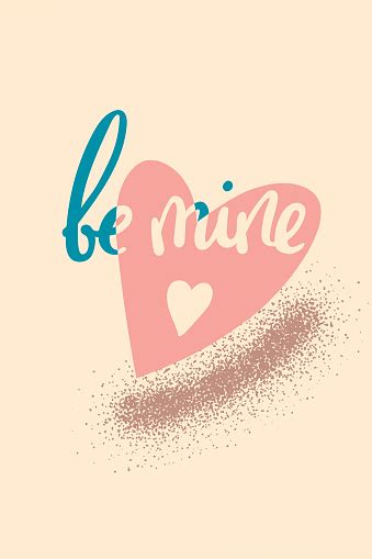 분홍색 마음과 문자 가 광산과 세인트 발렌타인 데이 인사말 카드 세인트 발렌타인 데이에 대한 고백 로맨틱 카드를 사랑해요 결혼 커플 로맨스 인쇄 2월 14일 현대 벡터 엽서