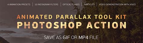 Parallax Photoshop Action On Behance