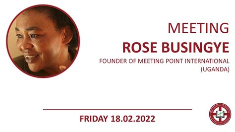 Meeting Rose Busingye 20 02 2022 Youtube