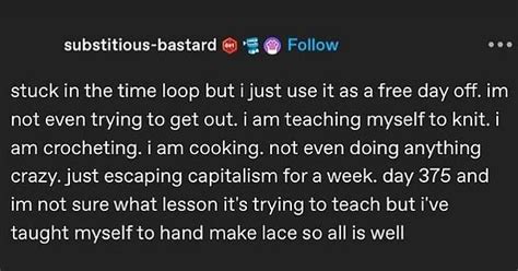 What Skill Would You Teach Yourself If You Were Stuck In A Time Loop Album On Imgur