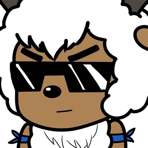 喜洋洋灰太狼墨镜头像头像无水印