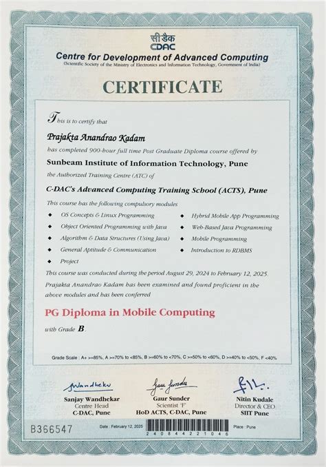 Cdac Mobilecomputing Javadevelopment Softwaredevelopment Learning