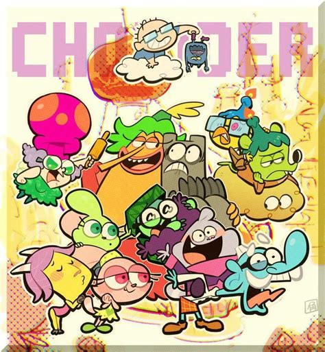 On Deviantart Chowder Cartoon Old Cartoons Cartoon