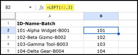 How To Extract Substring In Google Sheets