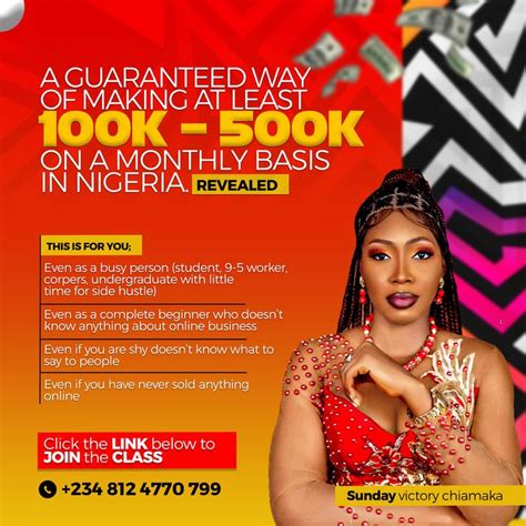 Online Class Flier Design