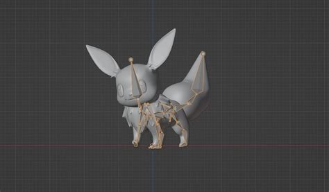 Eevee Pokemon 3d Model By Summerforce