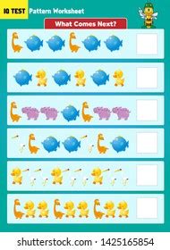 Pattern Shape Completion Iq Test Vector Stock Vector Royalty Free 1425165854 Shutterstock