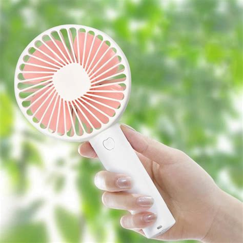 휴대용 미니 선풍기 Usb 충전식 팬 데스크탑 쿨러 야외 무소음 포켓 냉각 팬 에어컨 소형 팬 Aliexpress