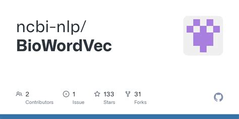 Github Ncbi Nlpbiowordvec