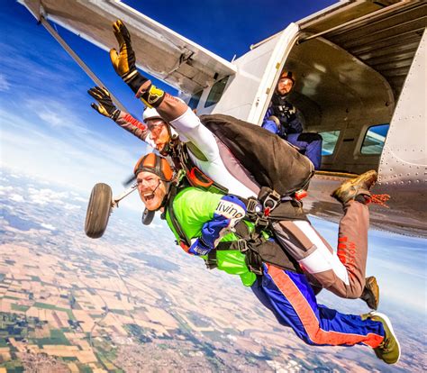 Charity Tandem Skydiving Skydive Hibaldstow