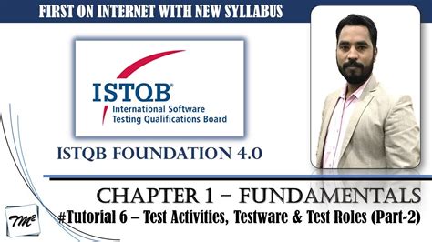 Understanding Test Activities Testware And Test Roles In Istqb Foundation 4 0 Galaxy Ai