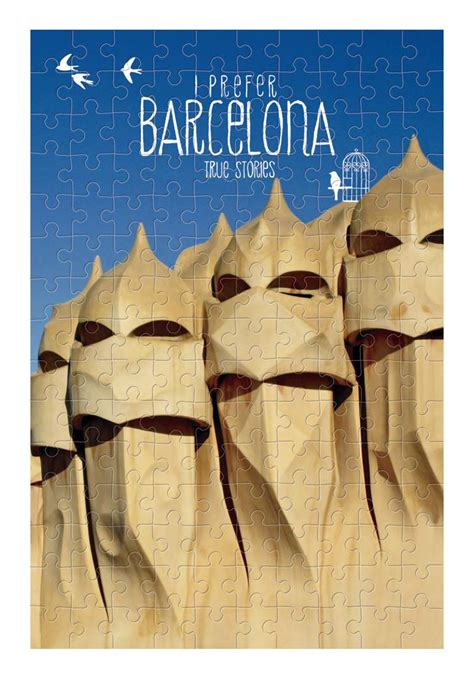 딘포스트 Dinpost 다스베이더가 연상되는 독특한 구조물로 이루어진 까사밀라의 옥상에서 바라본