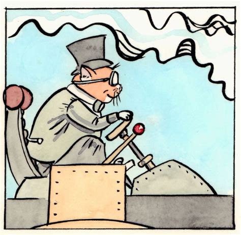 Steampunk Mad Scientist Cat Inventor Graphic Novel Art Comic Art Graphic Novel