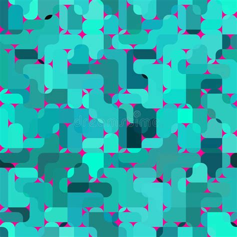 Geometric Seamless Abstract Pattern Low Poly Style Stock Vector Illustration Of Pixels Curve