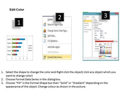 Data Analysis Excel Bar Graph To Compare PowerPoint Templates