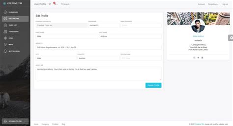 Light Bootstrap Dashboard React Free Template